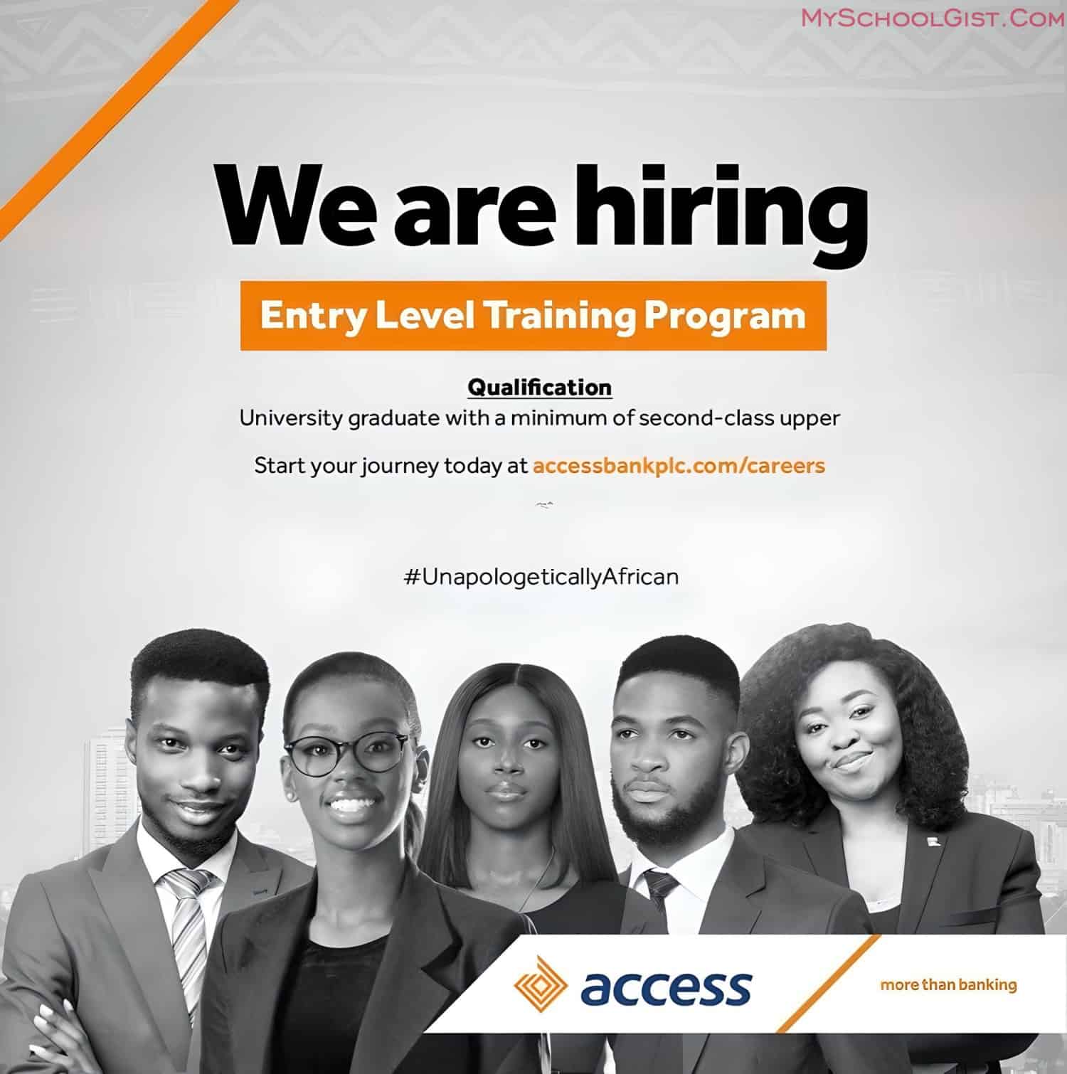 Access Bank Recruitment For Entry Level Graduates 2024/2025 Apply Now ...