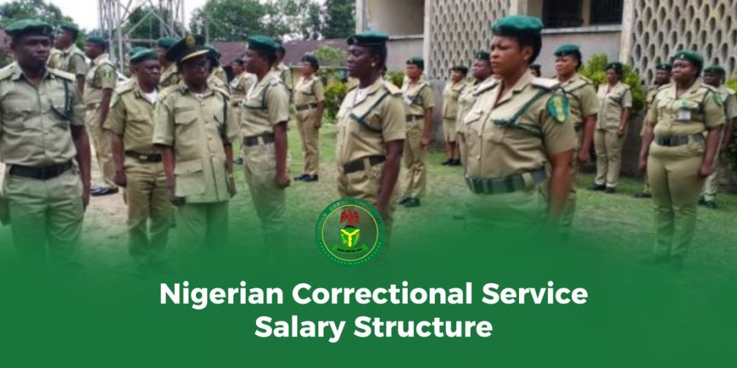 Nigerian Correctional Service Salary Structure and Ranks - Recruitment Form